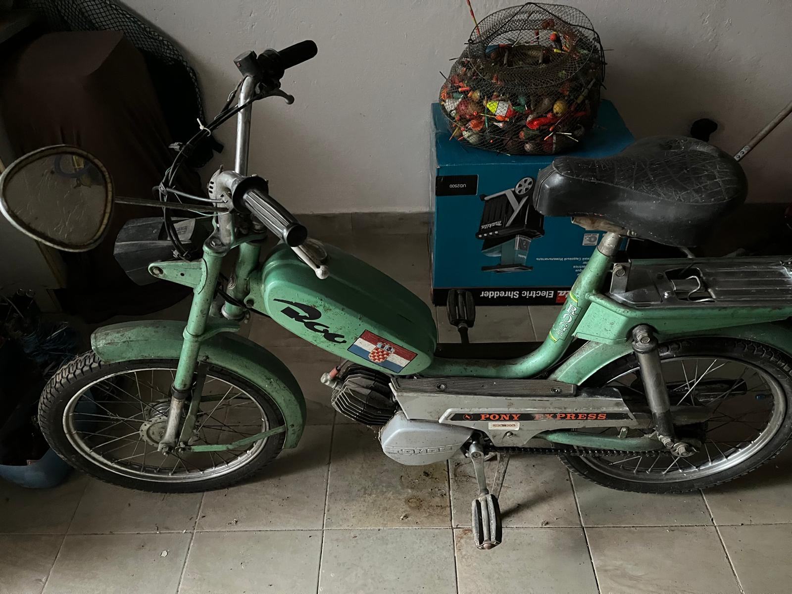 Tomos Pony Express Rog 50 cm3, 1987 god.