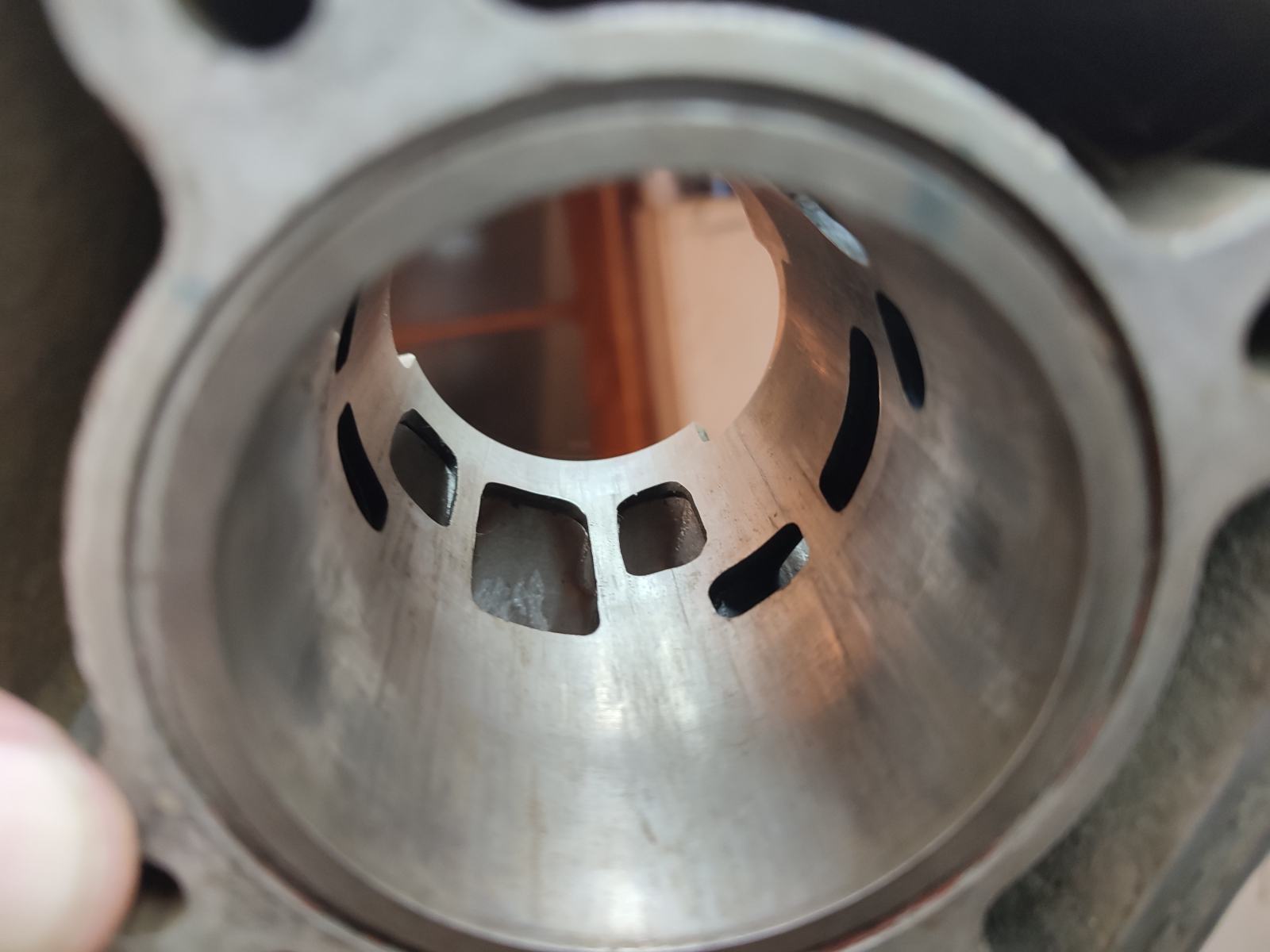 Aprilia 125 Rotax 127 polini cilindar 154