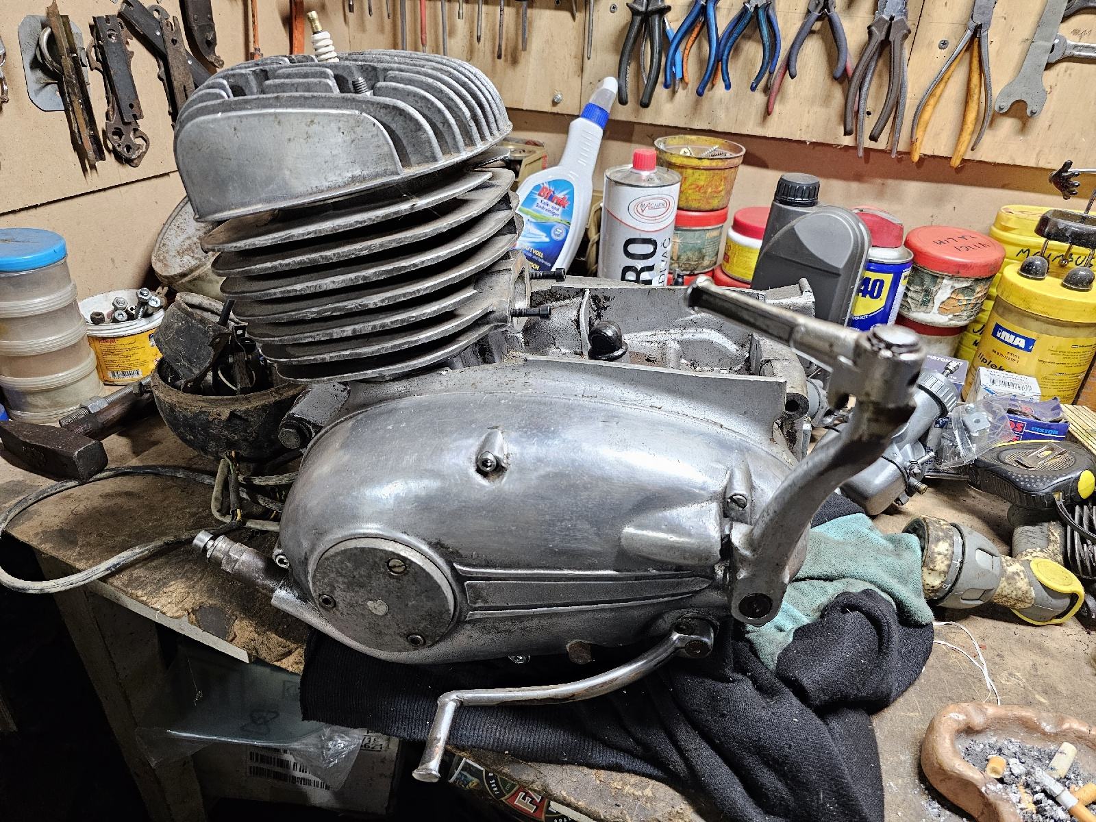 MZ Es250/1 mašina