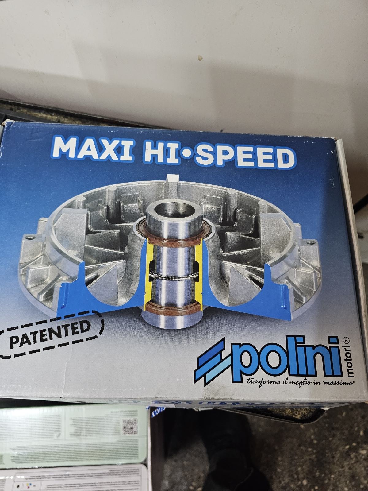 variomat kvačilo Piaggio gp 800