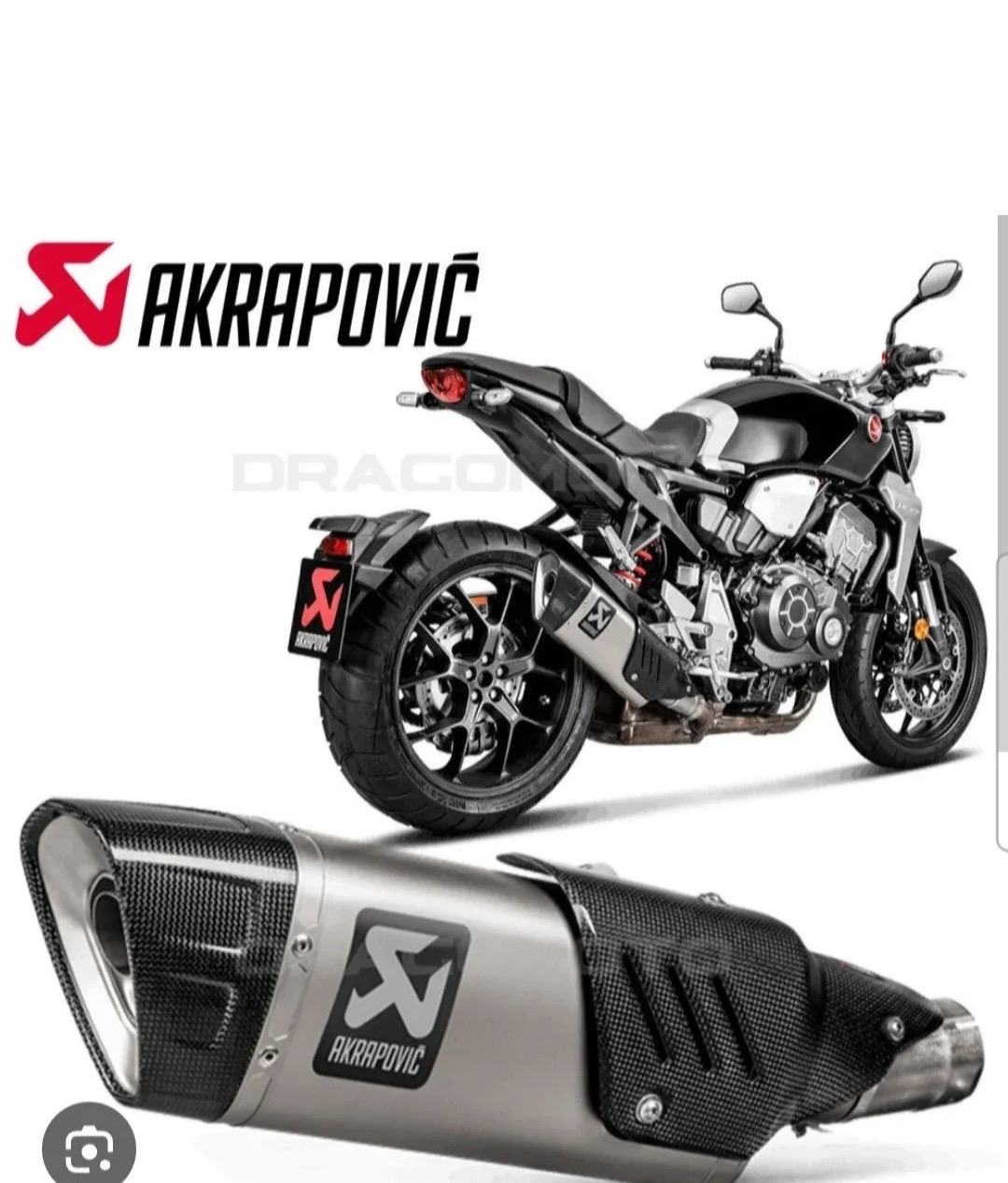 Akrapovic auspuh Honda CB 1000 R 2018-2024