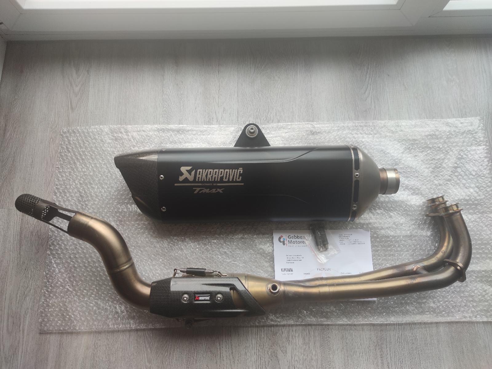 Akrapovic auspuh za T-Max 2022/2023/2024 exhaust