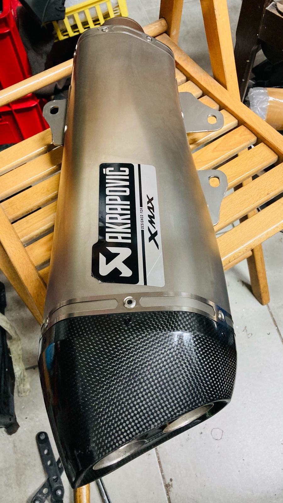 AKRAPOVIC YAMAHA X MAX 400