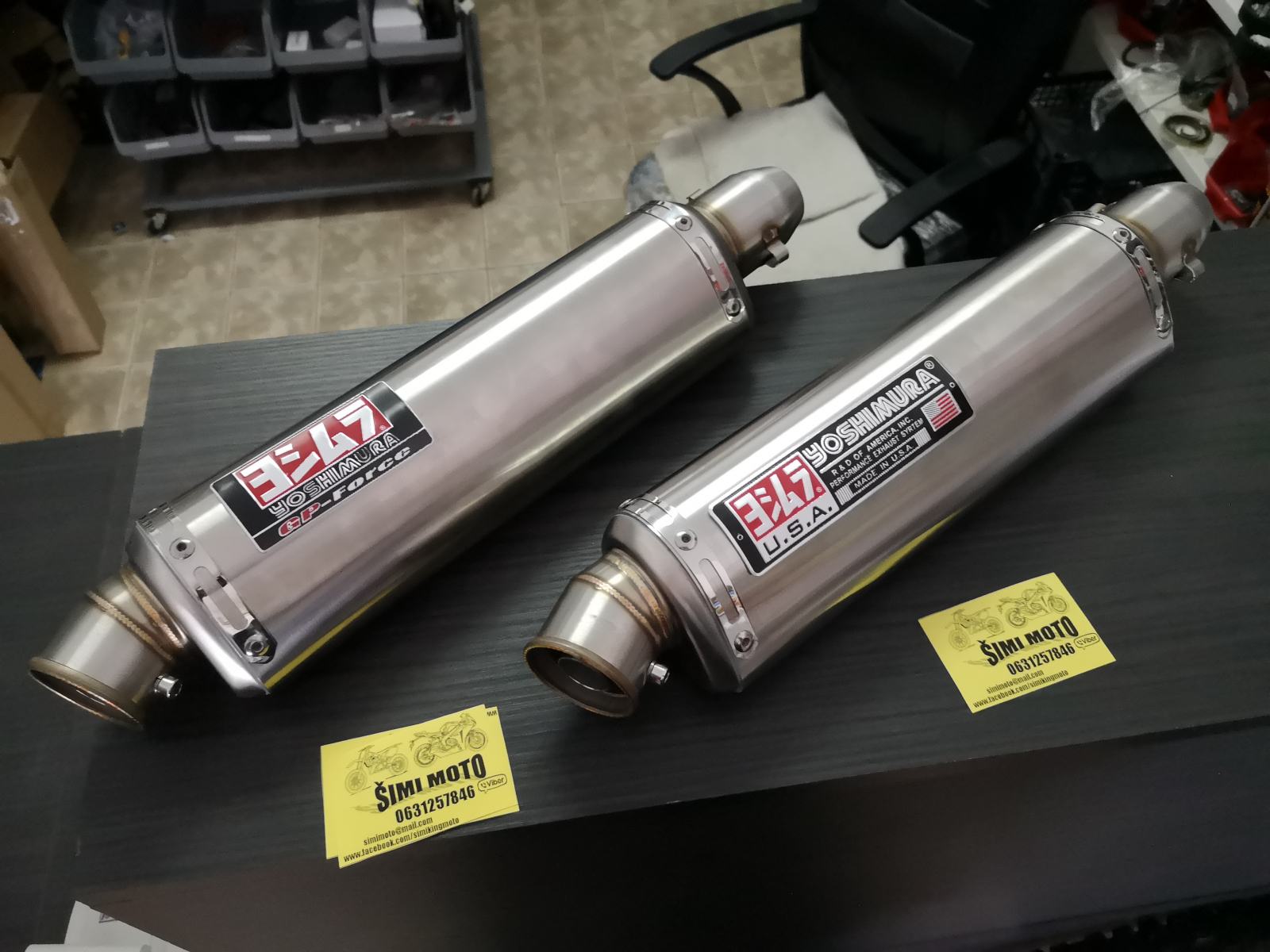 Auspuh YOSHIMURA univerzal racing Slip-ON Top