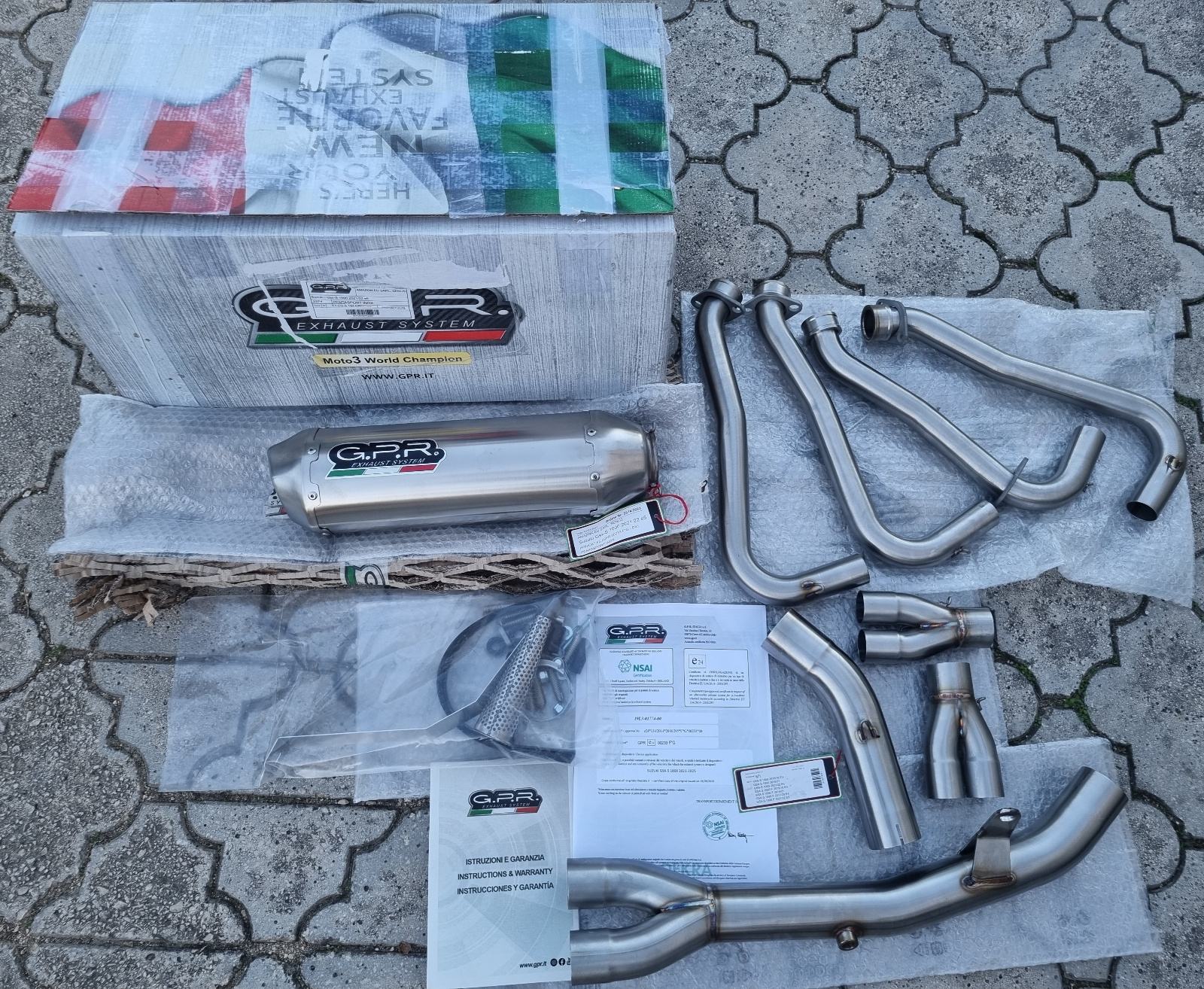 GPR full auspuh za GSX-S 1000