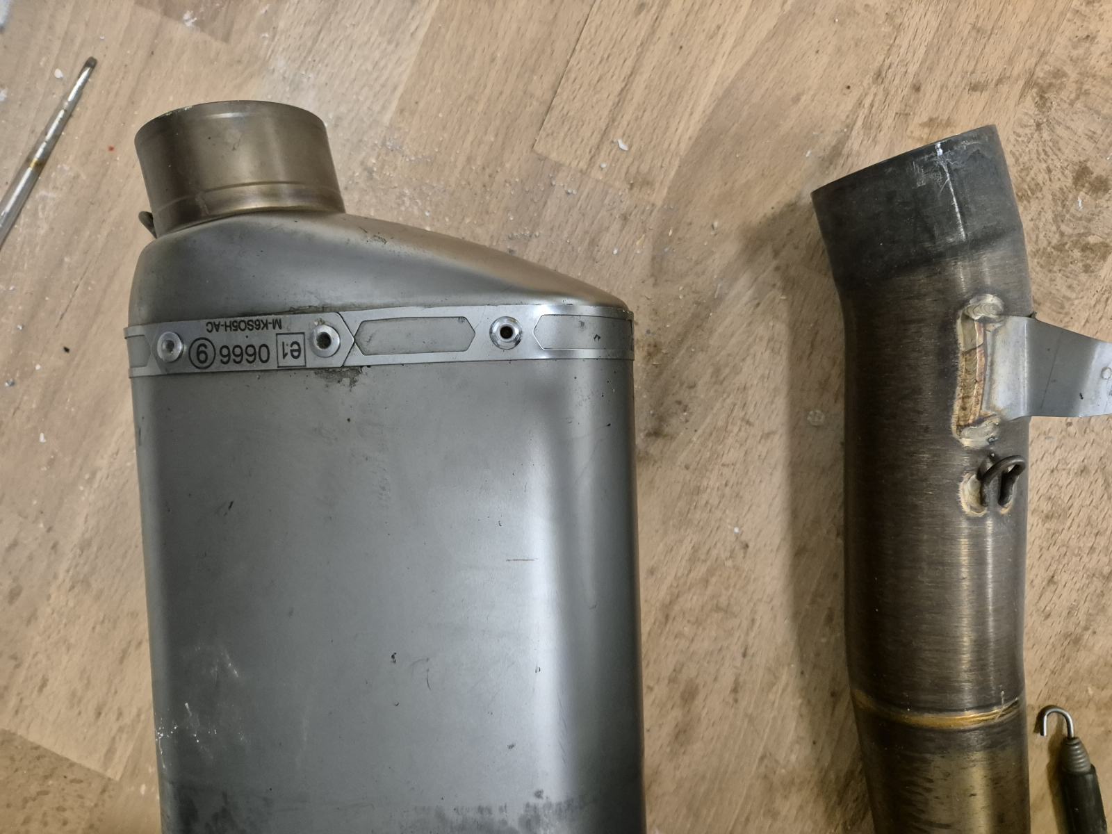 HONDA CBR600RR AKRAPOVIC AUSPUH