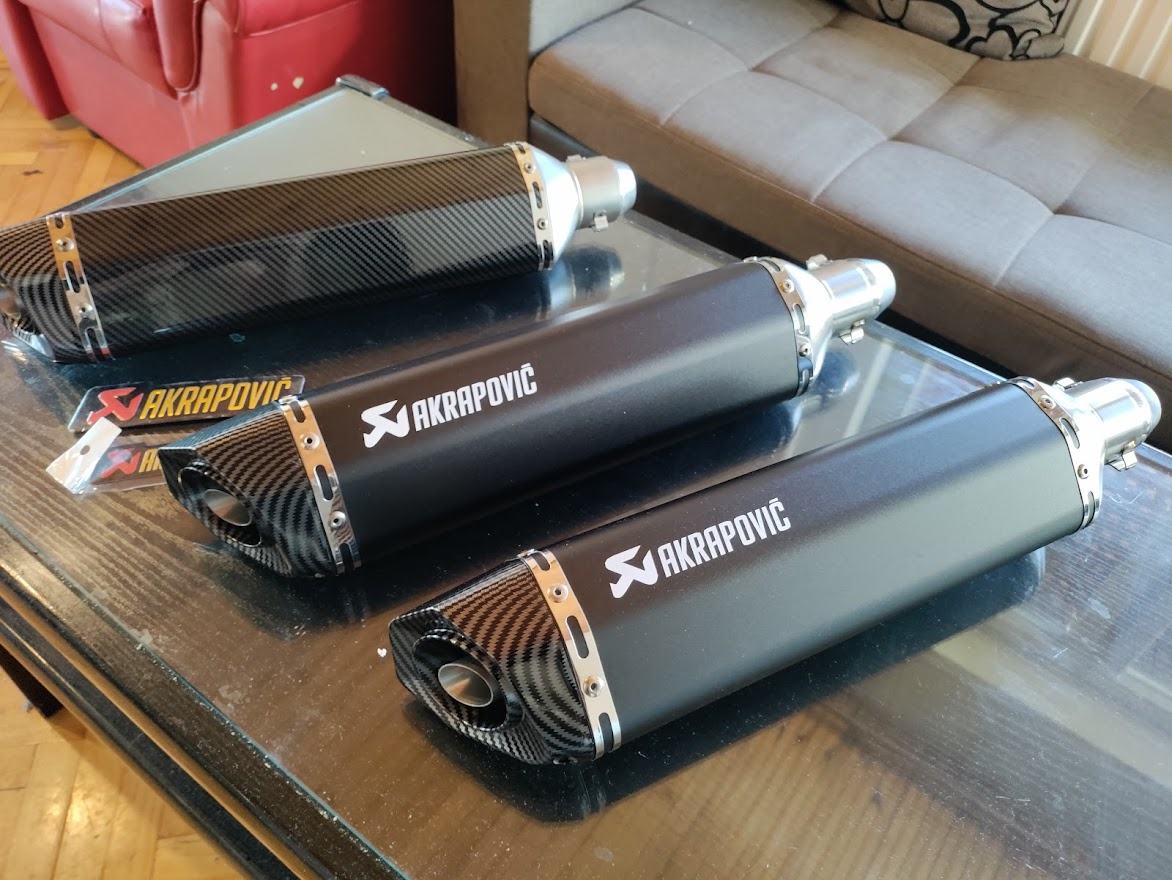 Moto top auspuh Akrapovic Replika