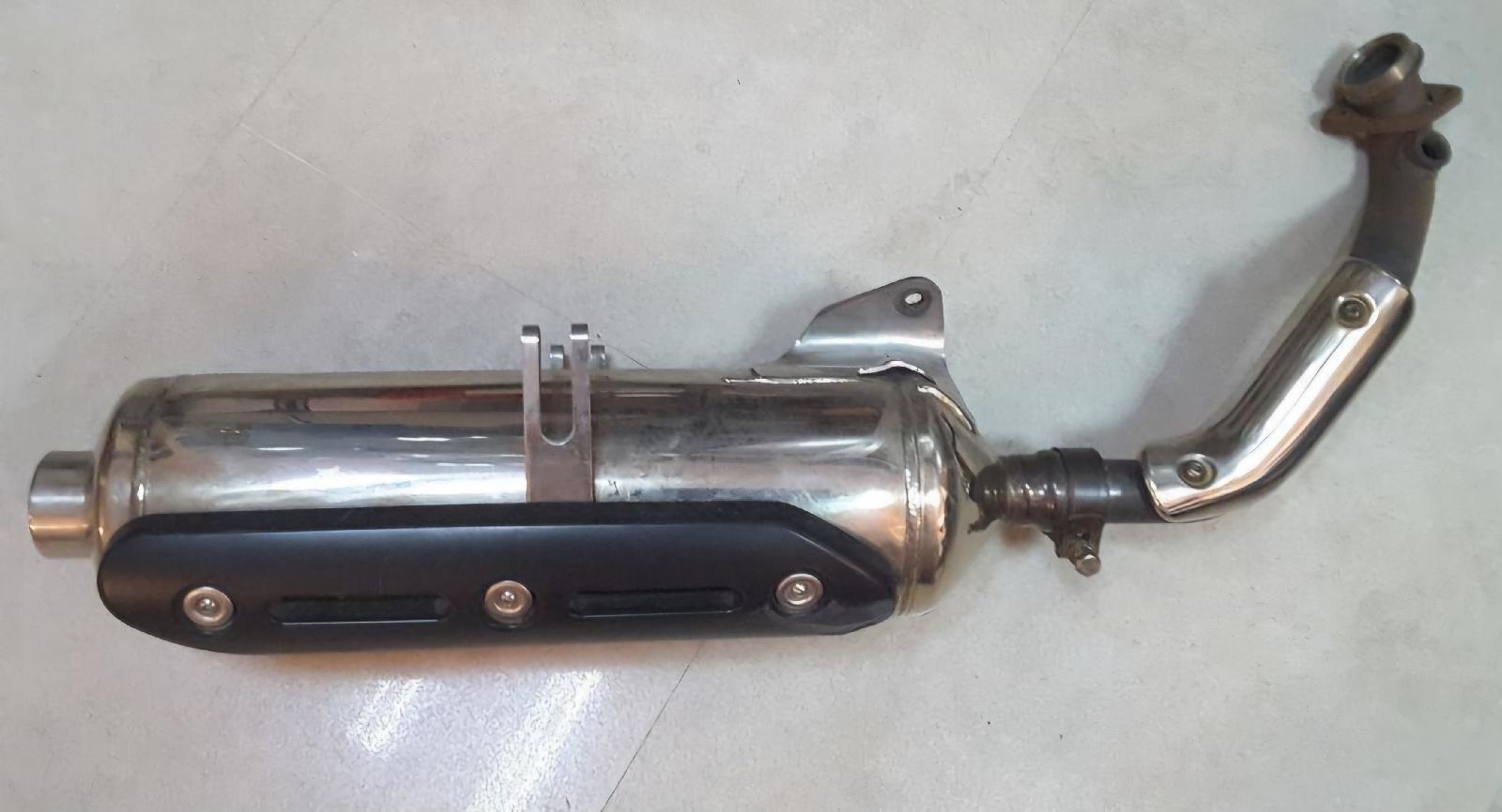 Piaggio Beverly Auspuh