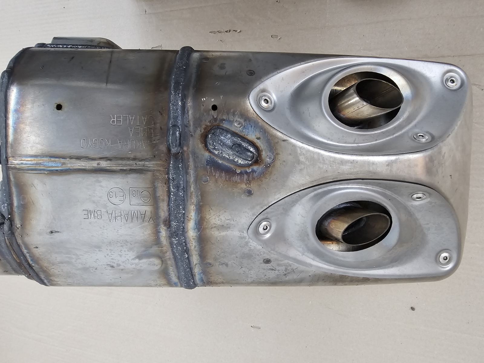 Yamaha MT 09 SP auspuh original