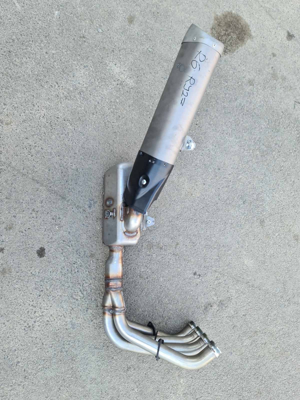 Yamaha r6 rj27 auspuh