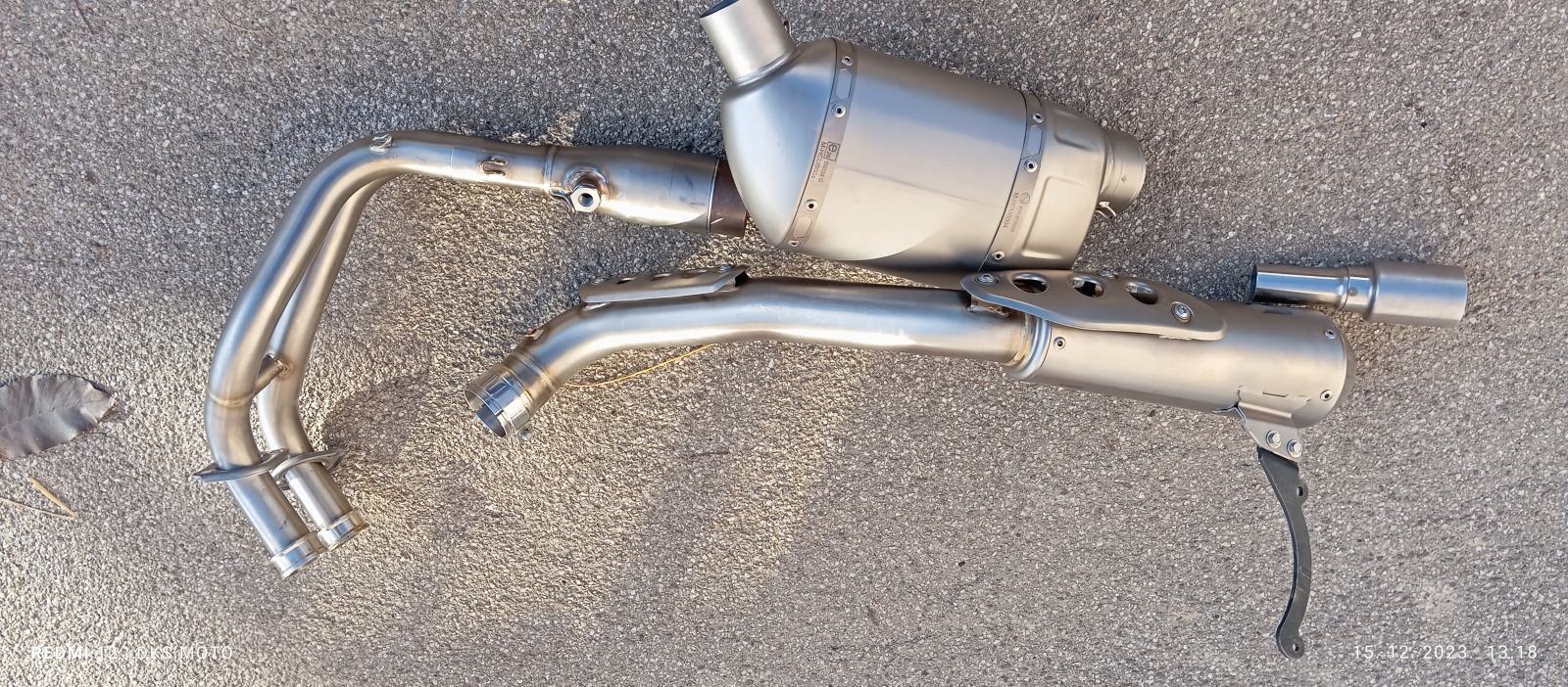 YAMAHA XSR 700 AKRAPOVIĆ AUSPUH