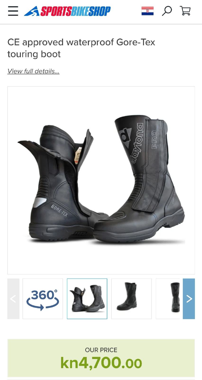 Moto čizme Daytona Traveller Pro GTX Gore-tex