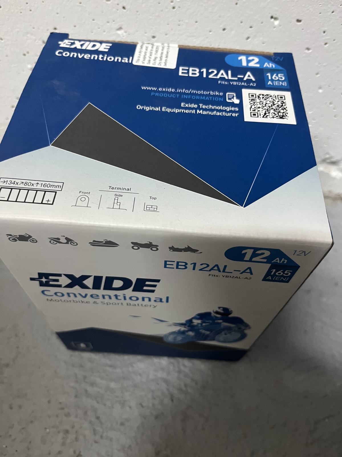 Akumulator Exide Conventional