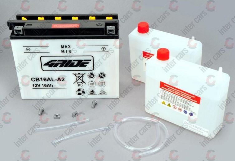 AKUMULATOR 4RIDE 12V 16AH 207X72X164, 200A **NOVO**