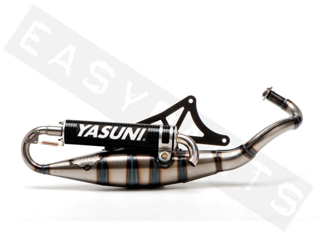 Auspuh Yasuni R Piaggio Runner NRG black carbon novo