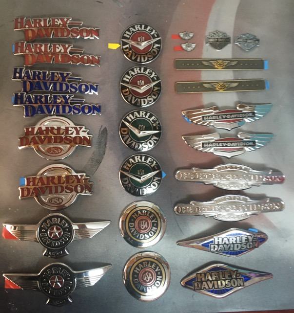 HARLEY DAVIDSON - ZNAK0VI-AMBLEMI REZERVARA - NOVO RAZNE VRSTE