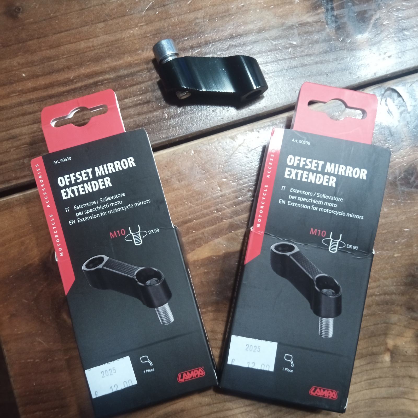 Lampa adapter (extender) za retrovizor desni navoj