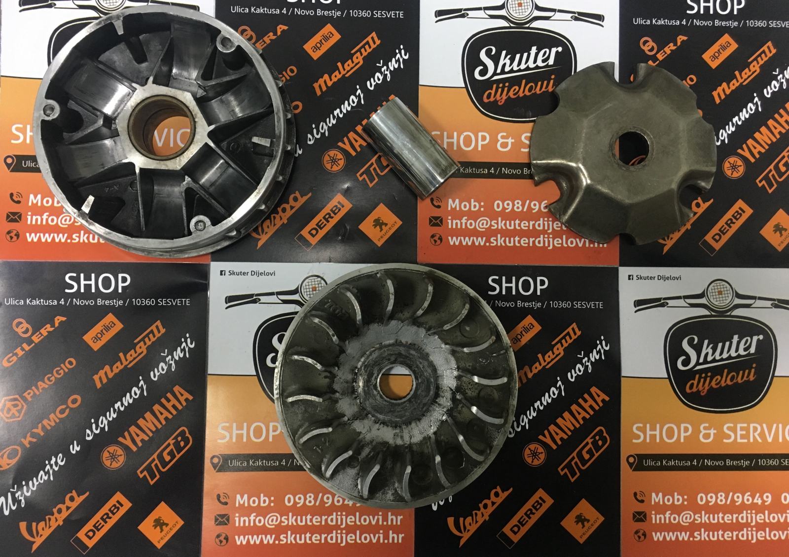 Variomat set Piaggio Gilera 200 VXR X8 X9 GT Liberty