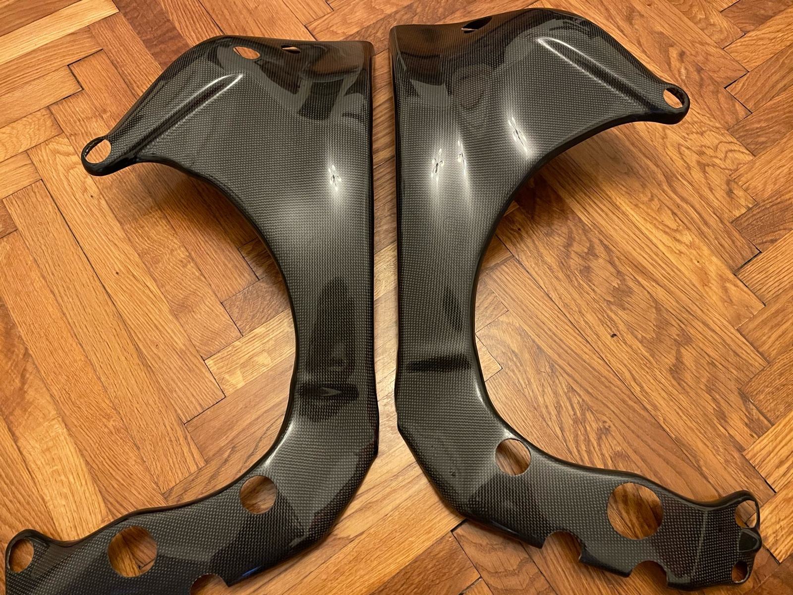 Yamaha R1 R1M Frame Covers Carbon 2015-2020