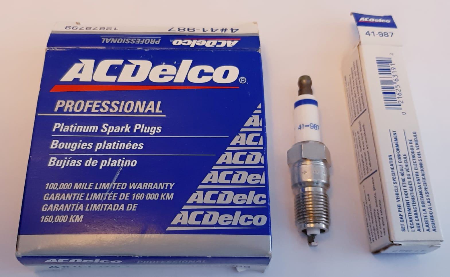 ACDelco 41-987 Double Platinum Original Equipment (12679799)