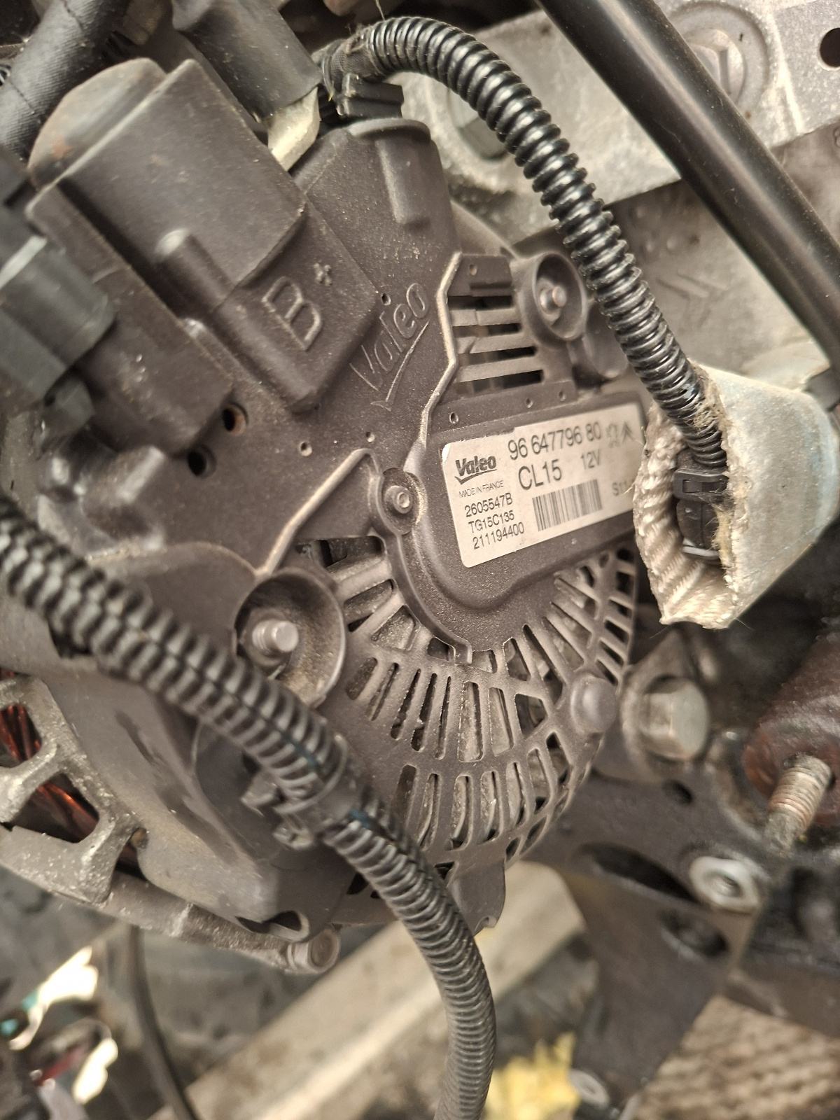 alternator 1.6 hdi 88 kw