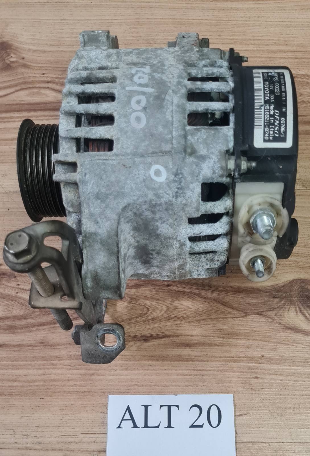 ALTERNATOR TOYOTA AYGO 1.0 DENSO 570 5kj 27060-0a020 ALT 20