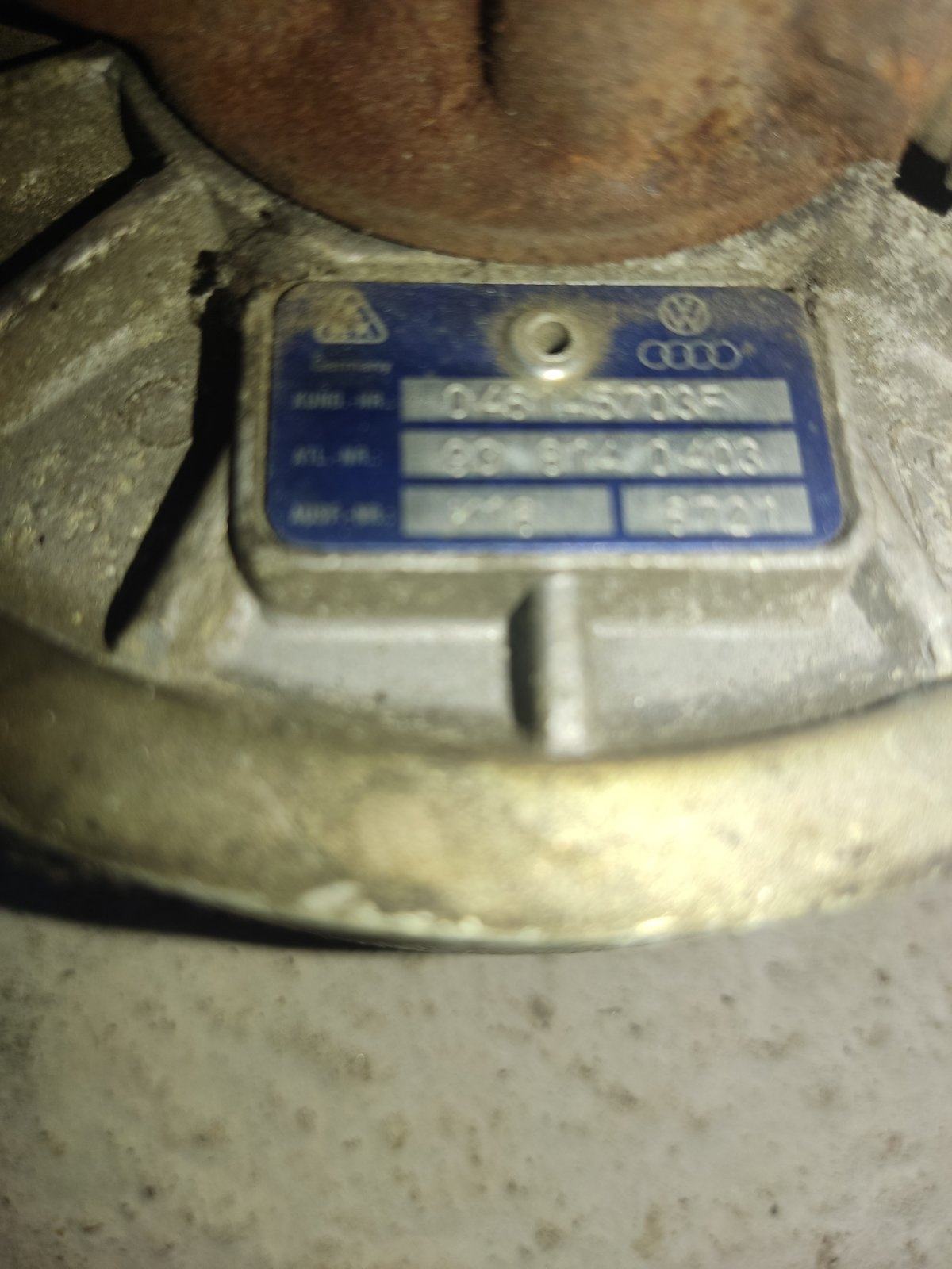 Audi 100,Vw T4,2.5 tdi,turbina