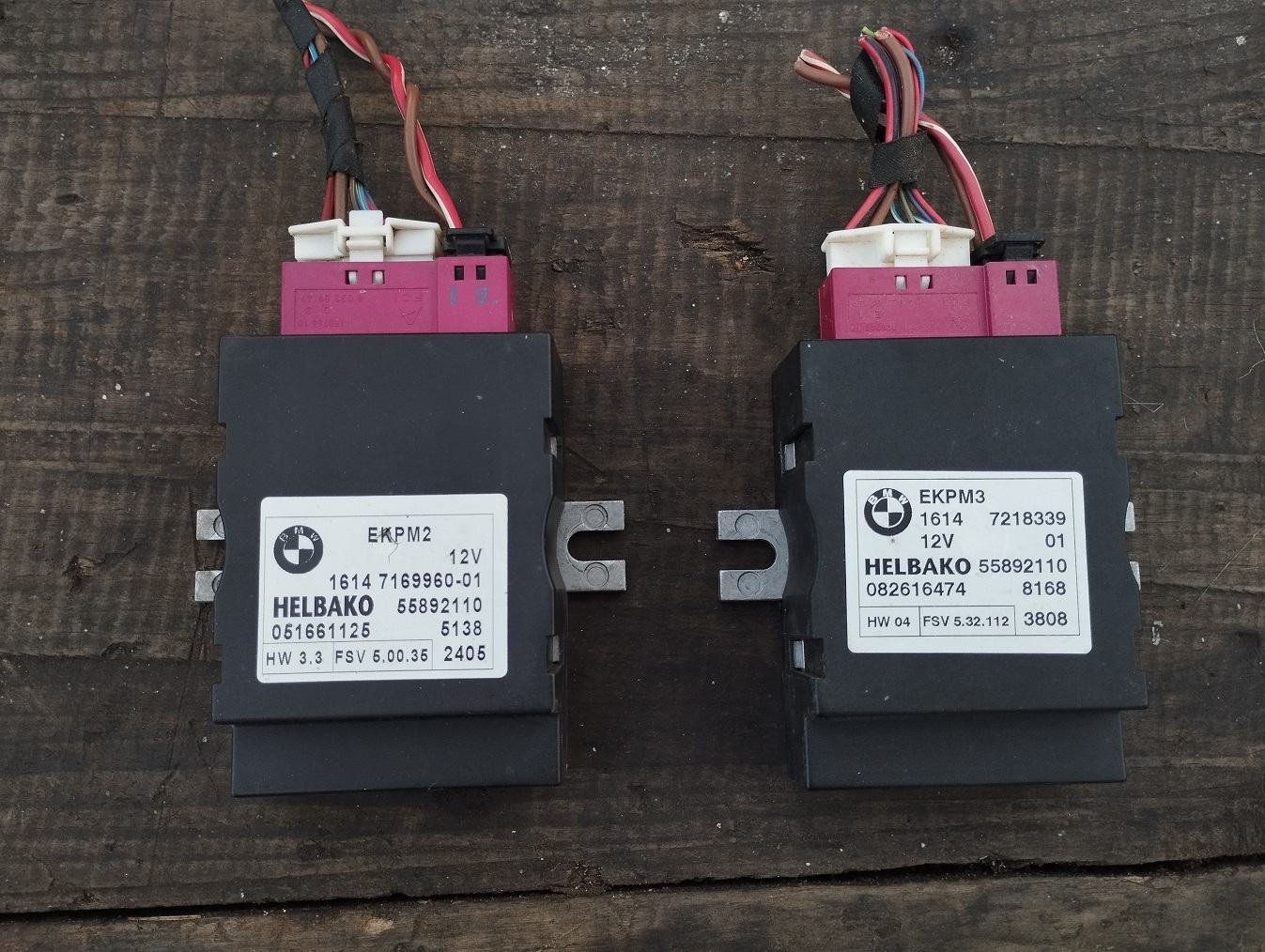 BMW E60 E63 E70 X5 X6 E87 E90 MODUL KOMPJUTER RELEJ PUMPE GORIVA EKPM