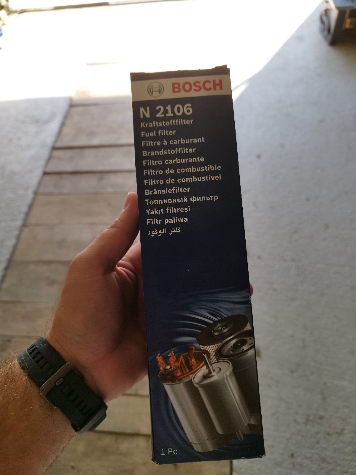 BMW filter goriva f026402106