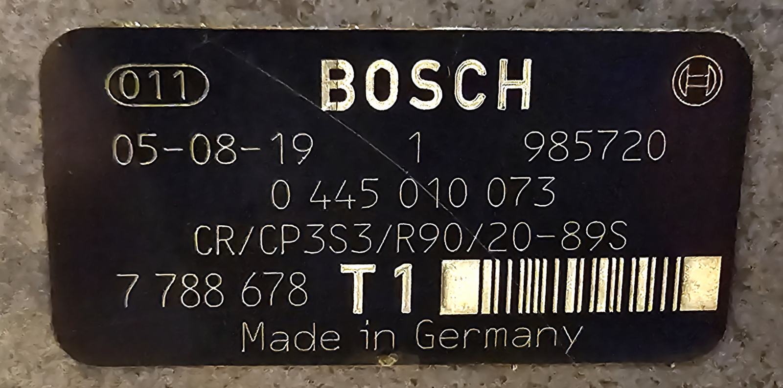 BMW M57 PUMPA GORIVA CP3 R90 HPFP