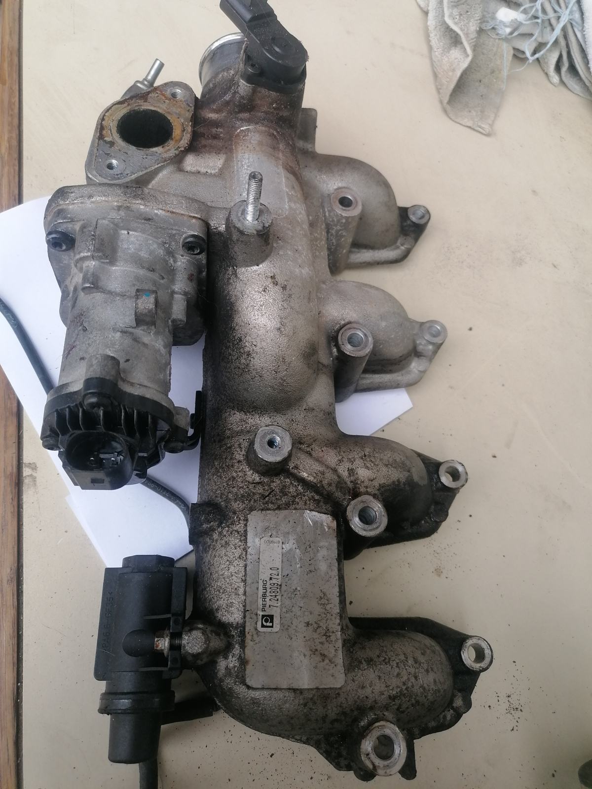 Ford transit 1.8tdci 81kw EGR VENTIL