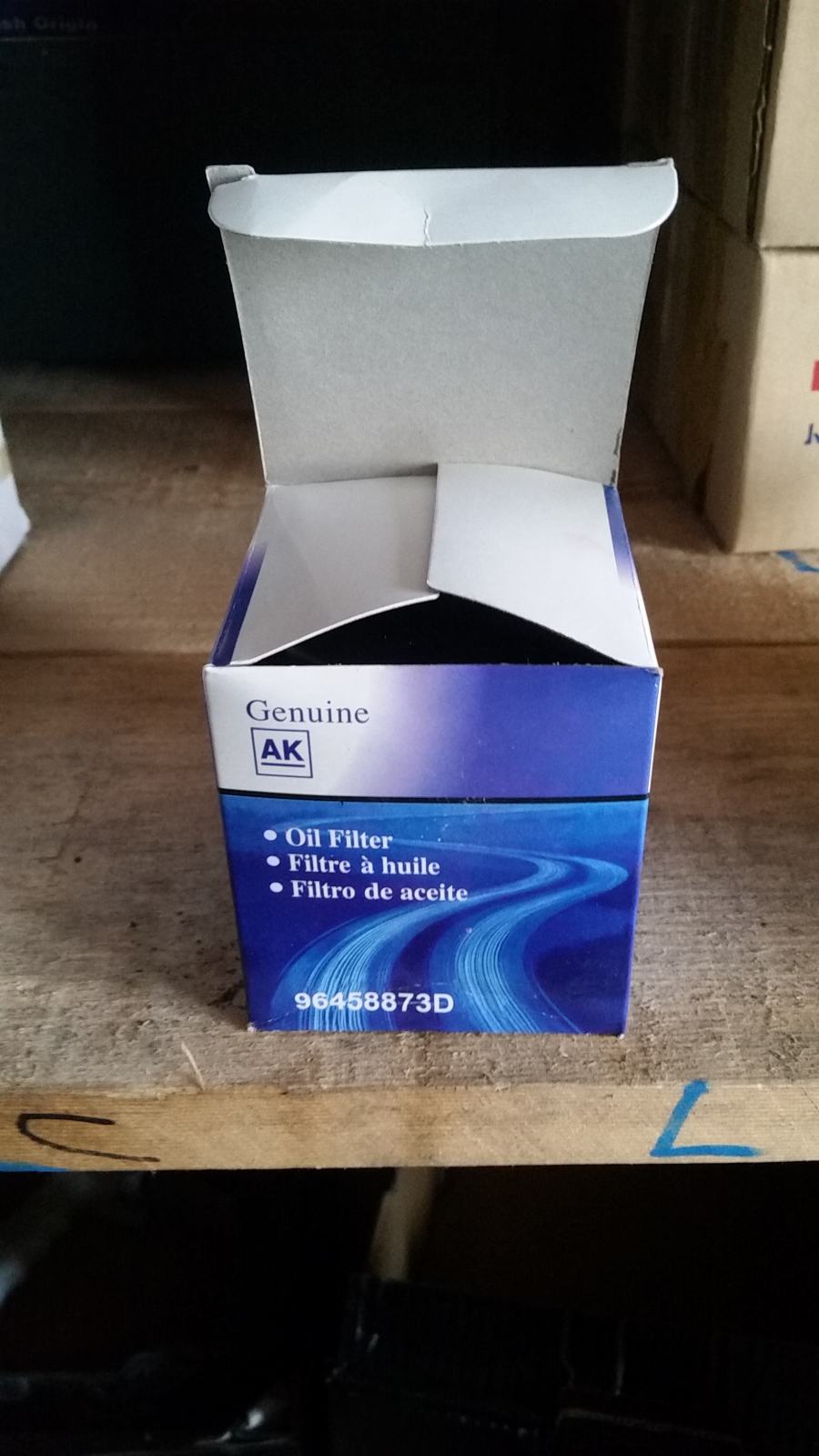 Kalos,Aveo filter ulja 96458873D