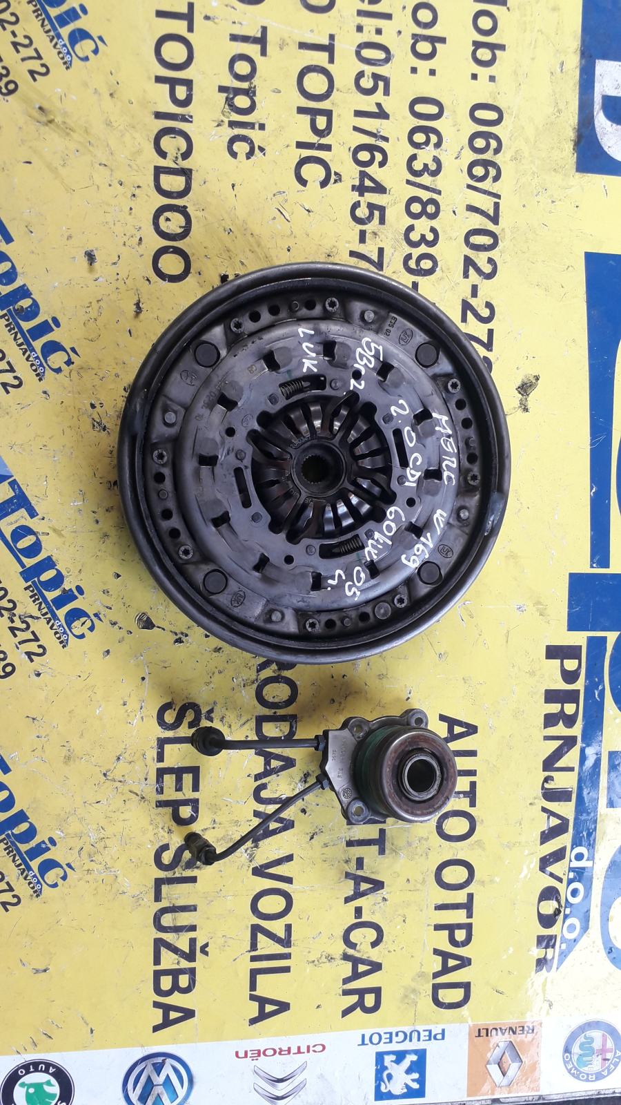 KVACILO MERCEDES W169 2.0 CDI / PLUTAJUCI ZAMASNJAK MERCEDES W169