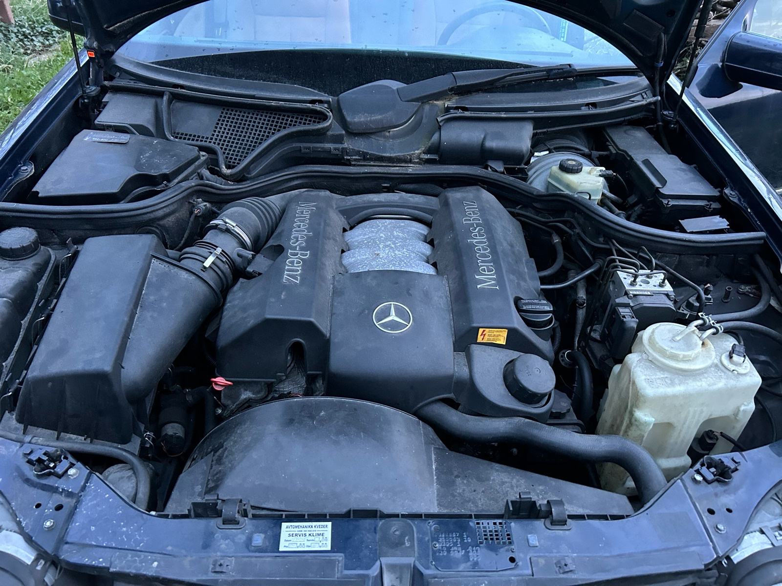 Mercedes E280 v6 motor