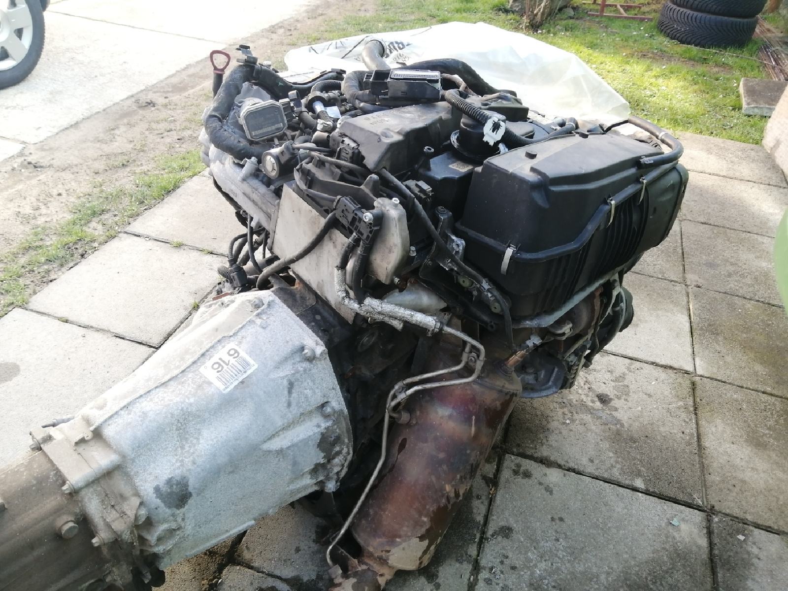 Mercedes w204 motor c220, 616