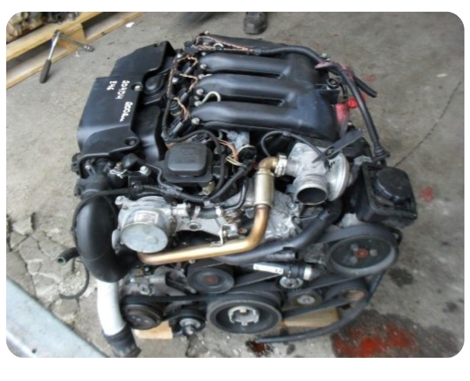 motor bmw e46 320d 110kw