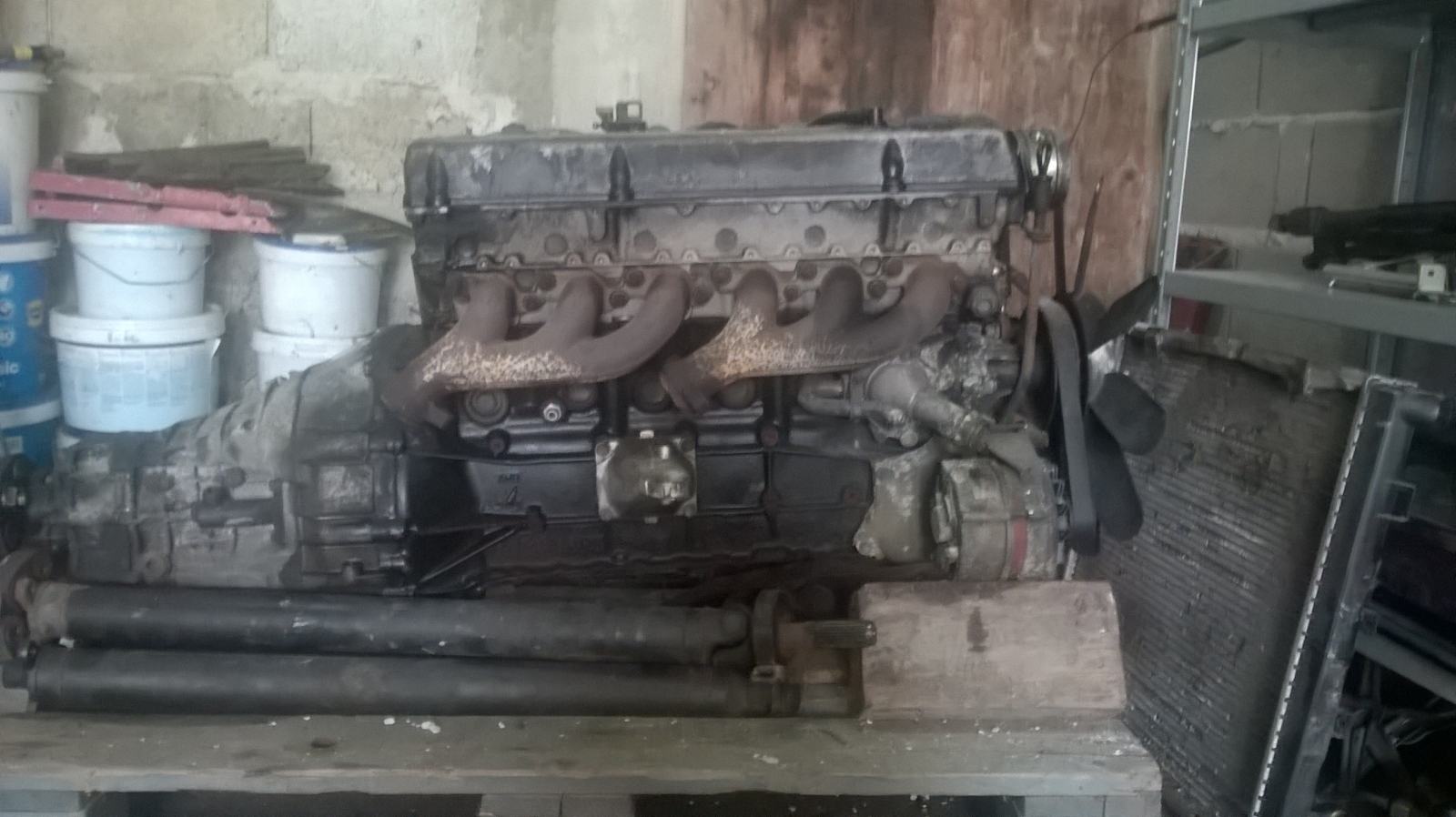 motor mercedes 300D
