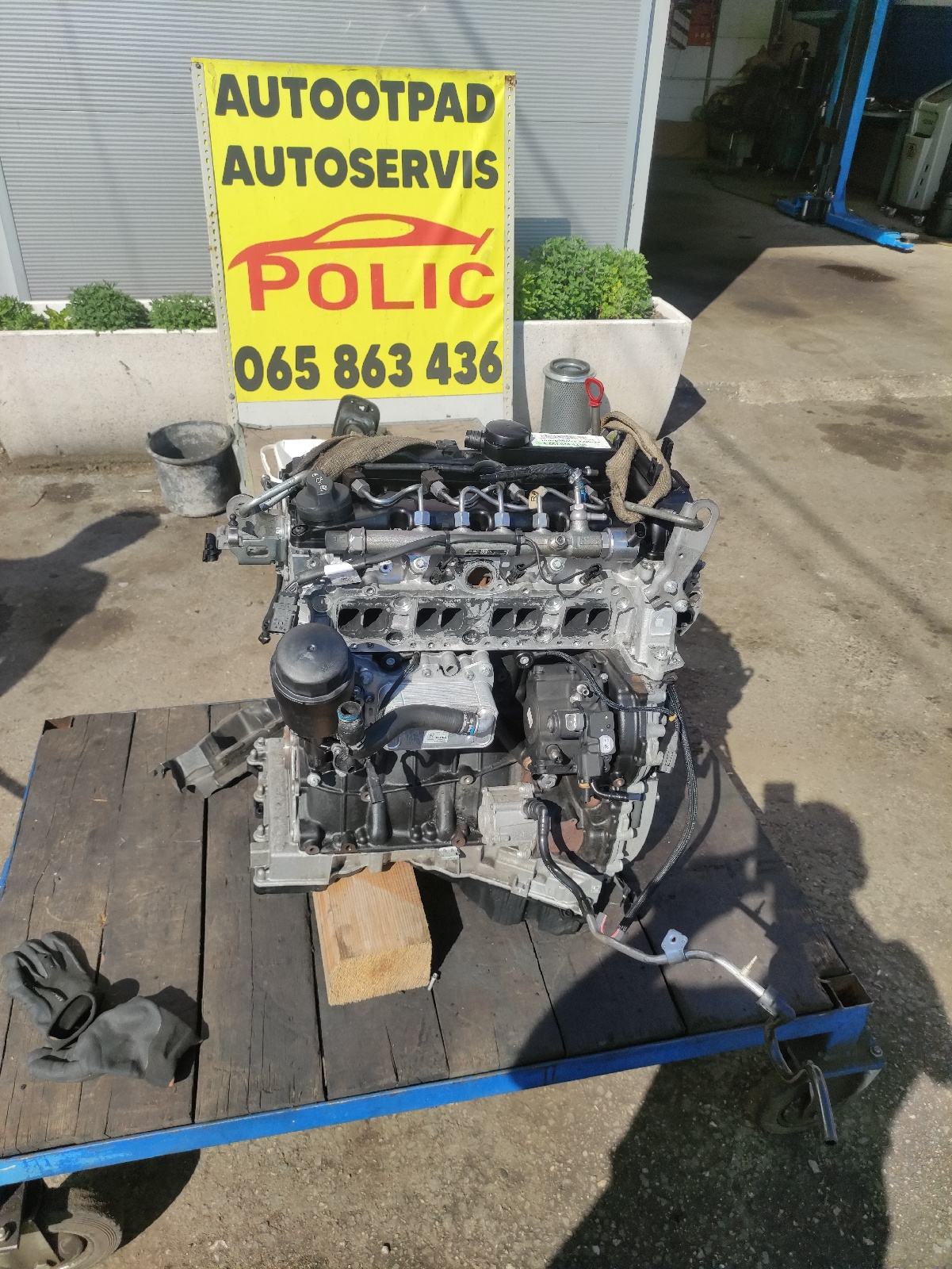 motor mercedes sprinter 651