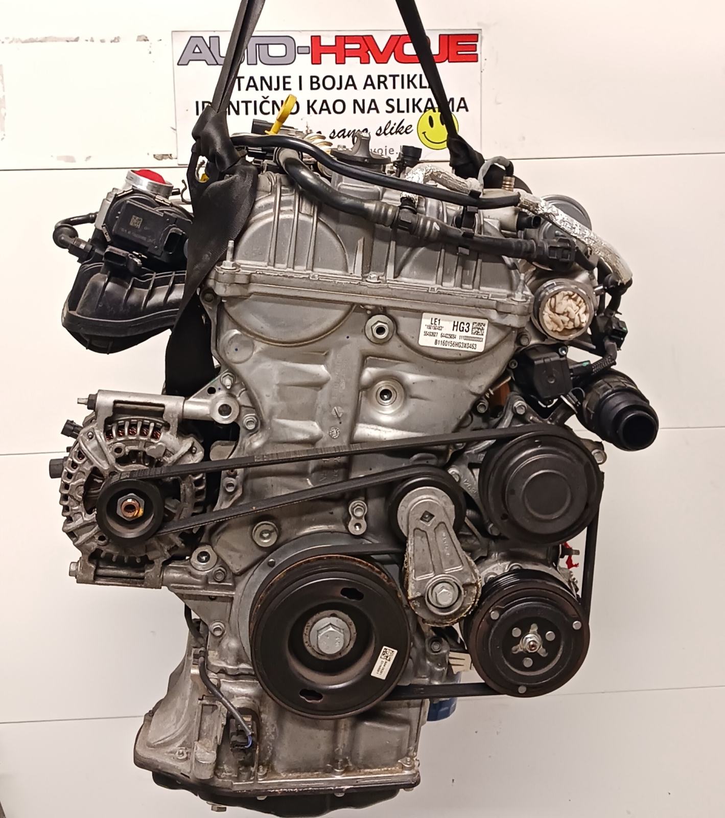 Motor Opel Astra K 1.0T B10XFT 19- / engine / 26000km