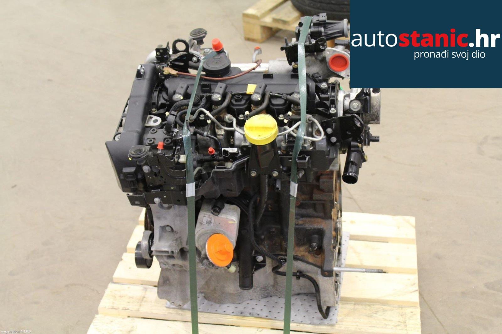 Motor RENAULT KADJAR K9K-647 2015-2025 8201718629