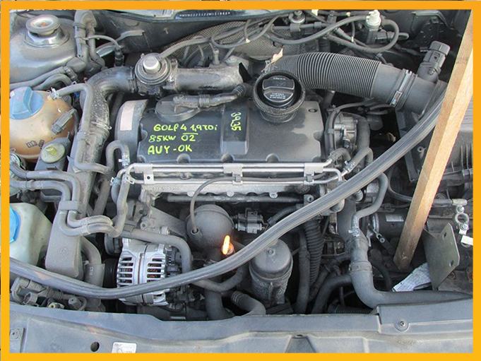 MOTOR VW GOLF 4 BORA SARAN SEAT FORD 1.9 TDI > AUY