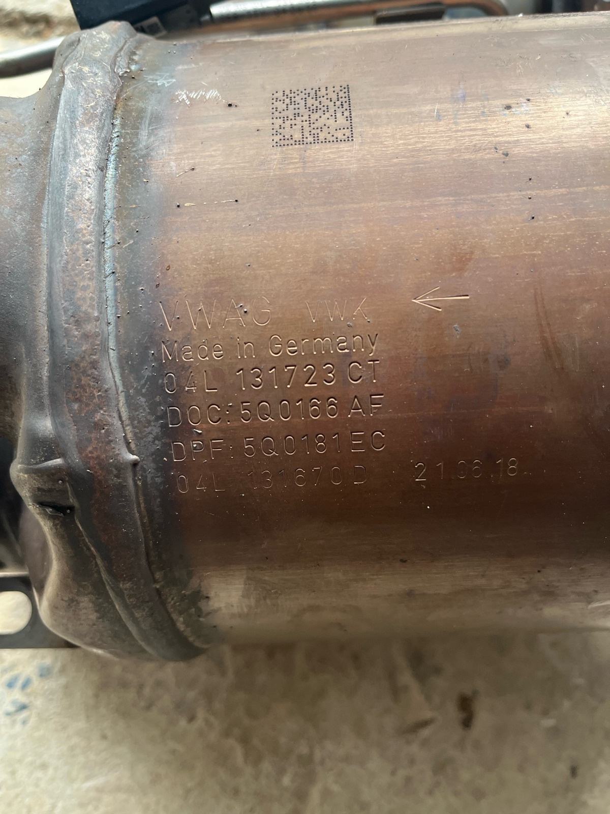 Pasat B8,Golf 7 DPF