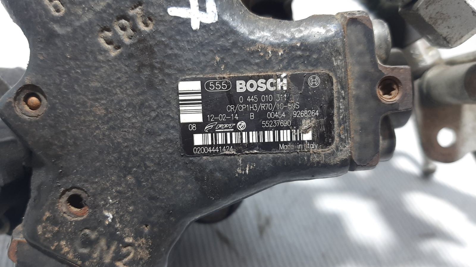 PUMPA VISOKOG PRITISKA FIAT FIORINO > 07-16 55237690 0445010311