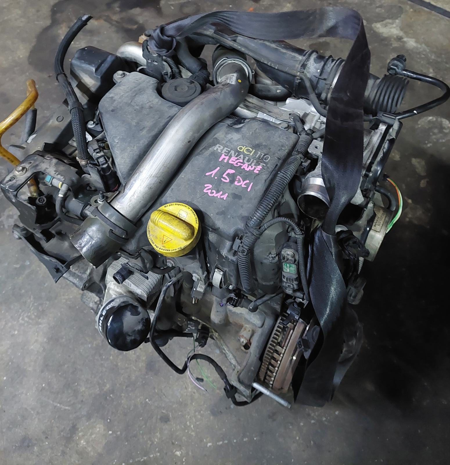 Renault Megane 3 Renault scenic 3 motor 1.5 dci 81 kw k9k 846