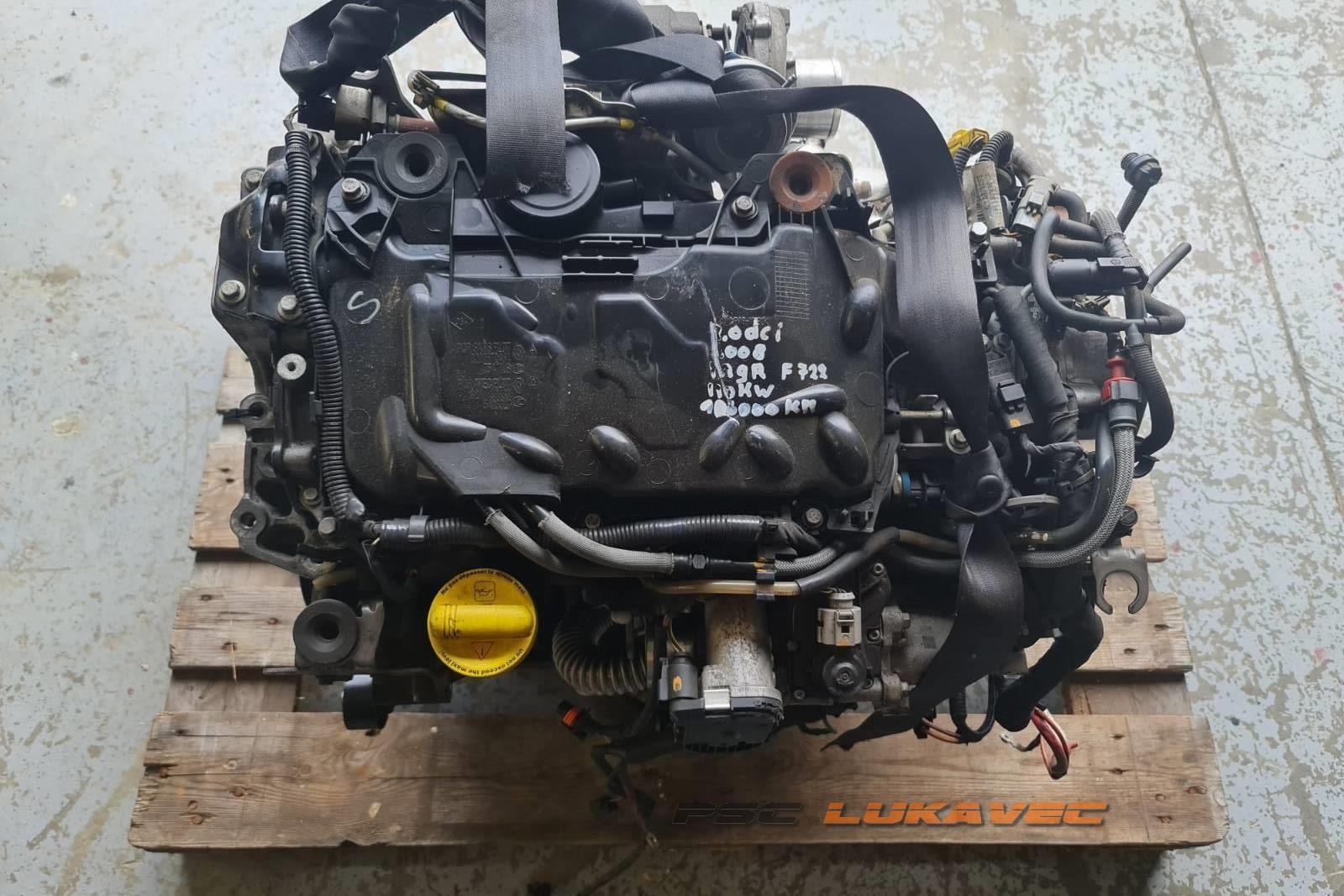 RENAULT TRAFIC 2.0 DCI MOTOR 16600km