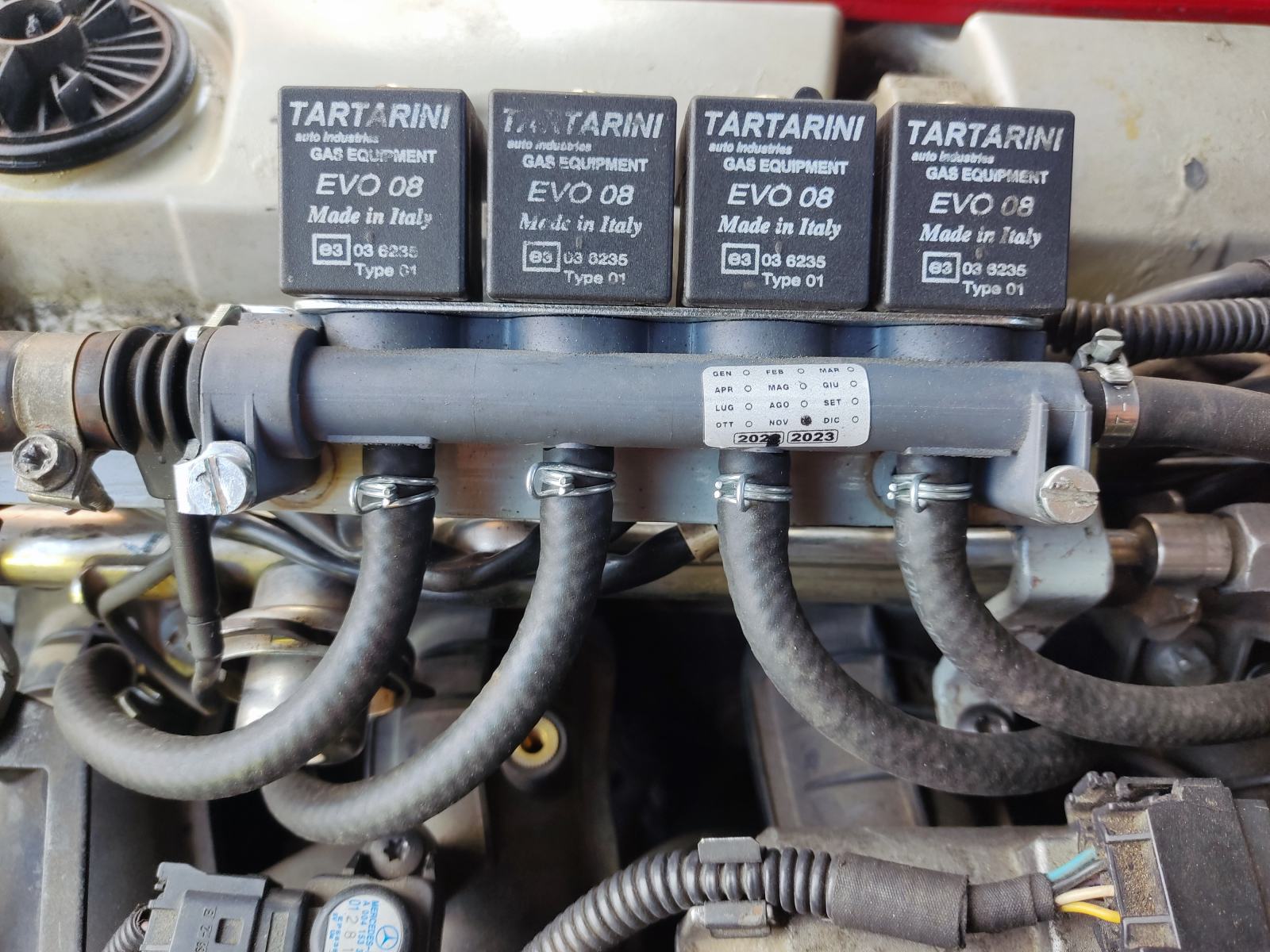 Tartarini EVO08g LPG injektori 4cil.