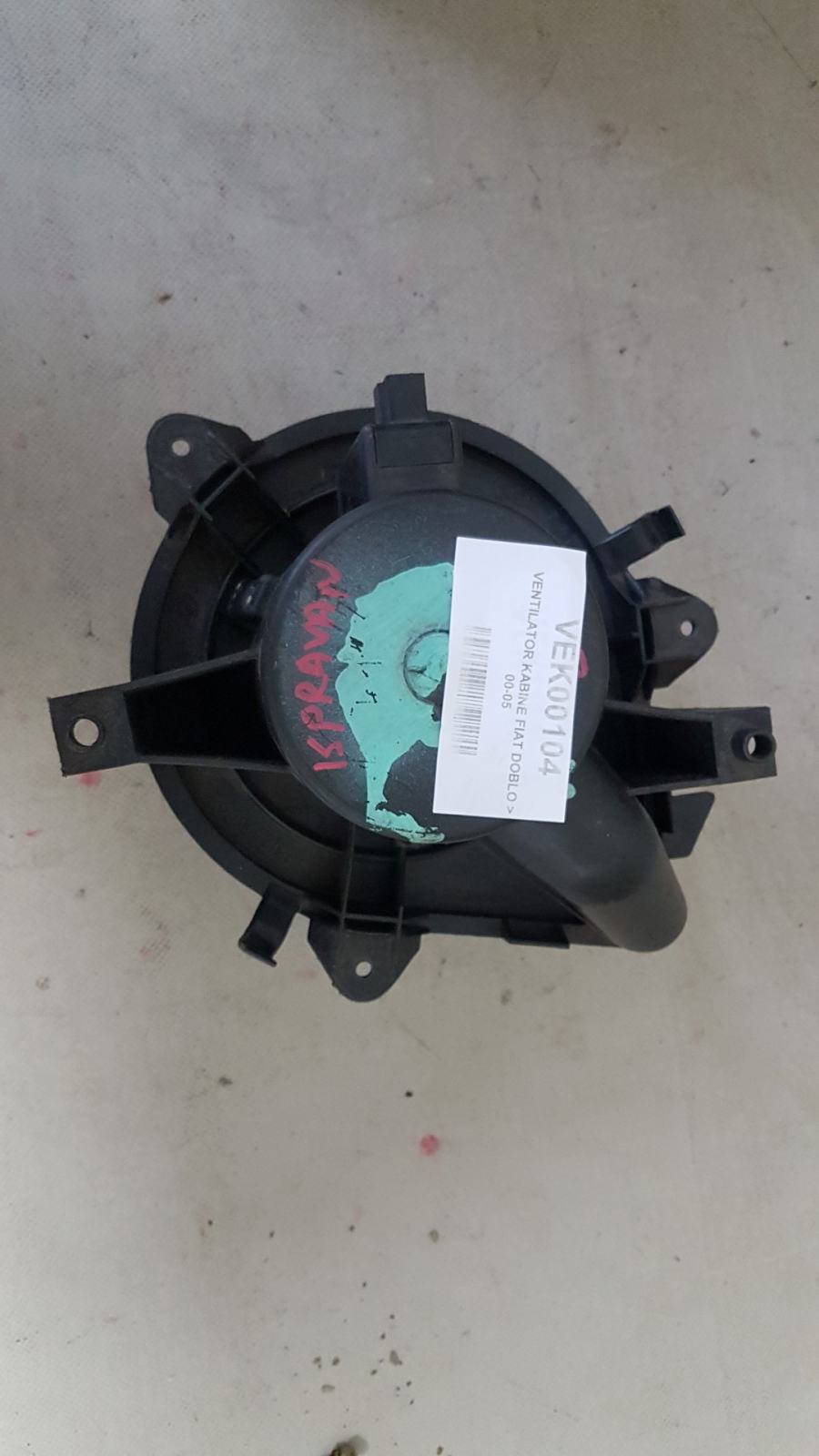 VENTILATOR KABINE FIAT DOBLO > 00-05 FT023027