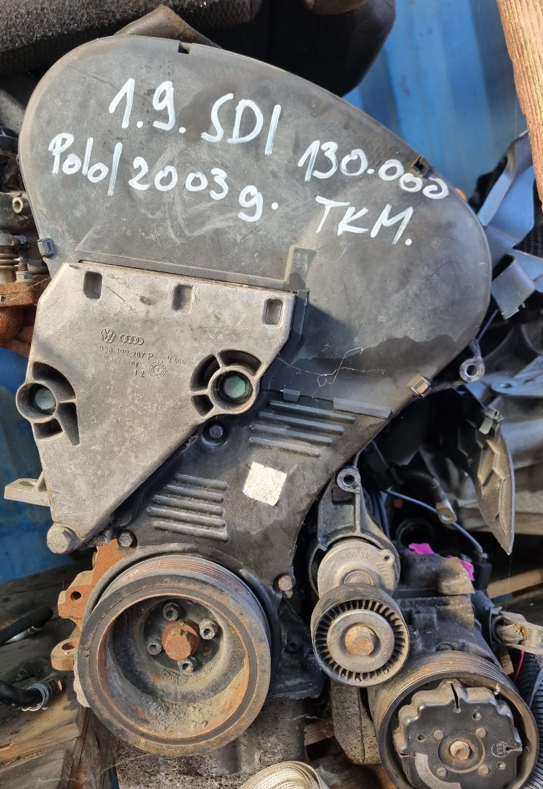 Vw 1.9 sdi motor polo