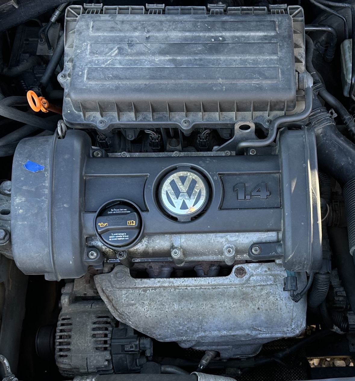 vw golf 5 1.4 16v motor BUD