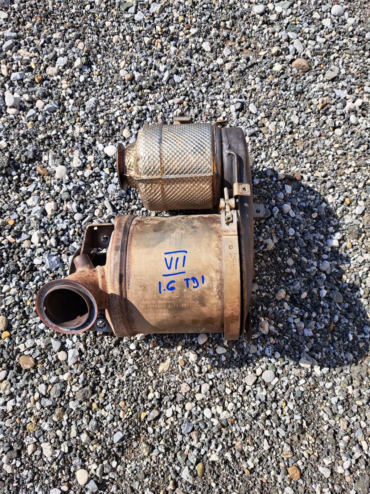 Vw golf VII 2015 godina 1.6 TDI DPF filter